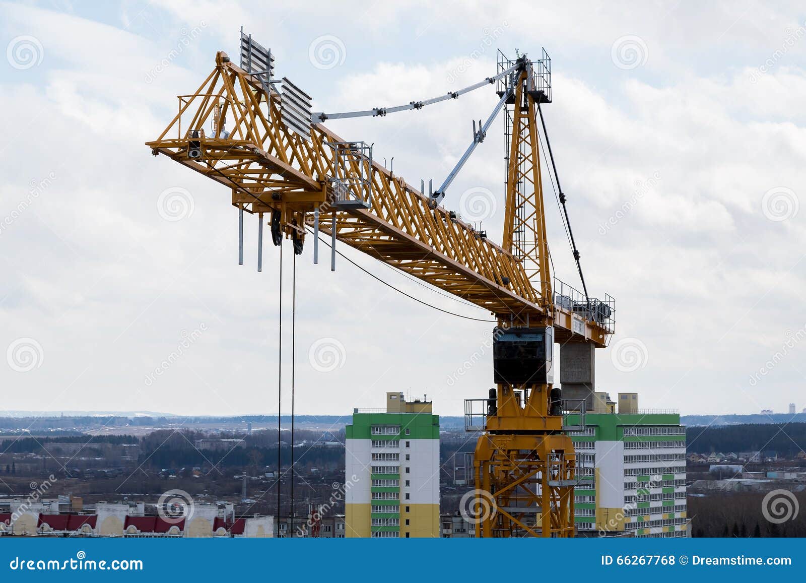 Liebherr Tower Crane Stock Image | CartoonDealer.com #66267775