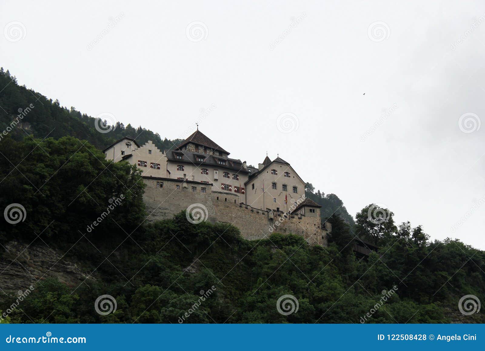 Liechtenstein - Gutenberg Castle Stock Photo - Image of place, castle ...