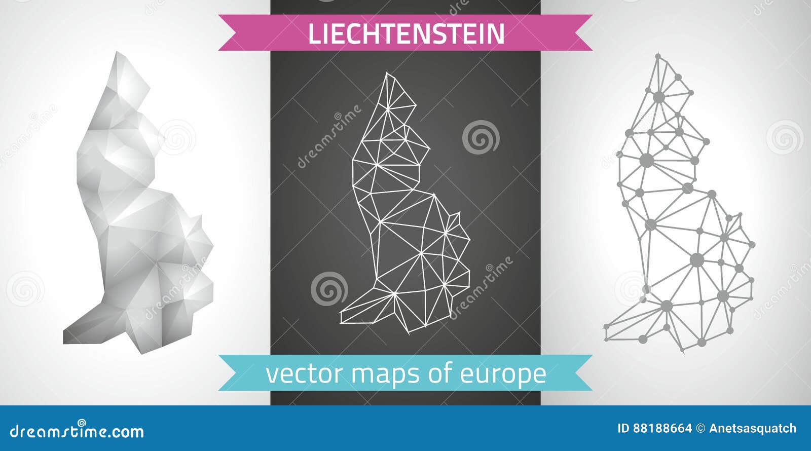 Schaan Outline Map Cartoon Vector | CartoonDealer.com #360474577
