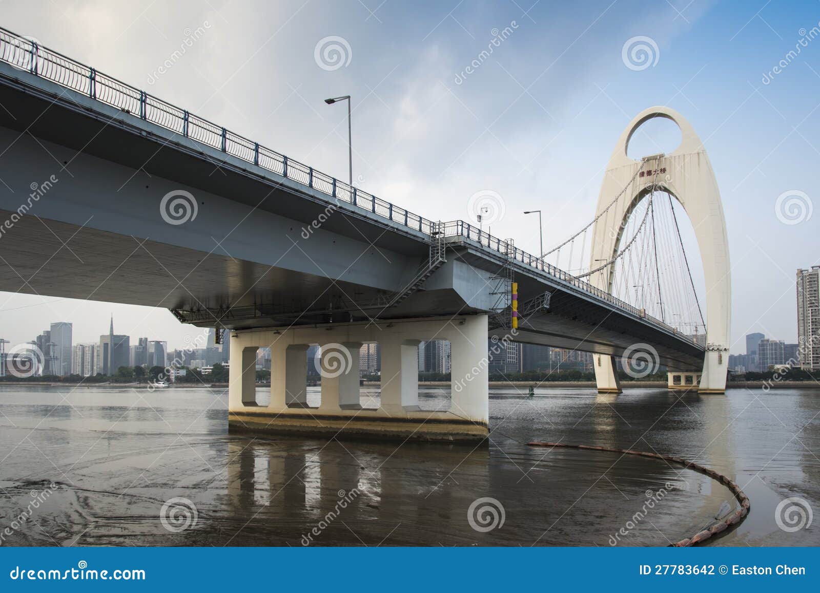 Liede Bridge stock photo. Image of china, landscape, guangzhou - 27783642