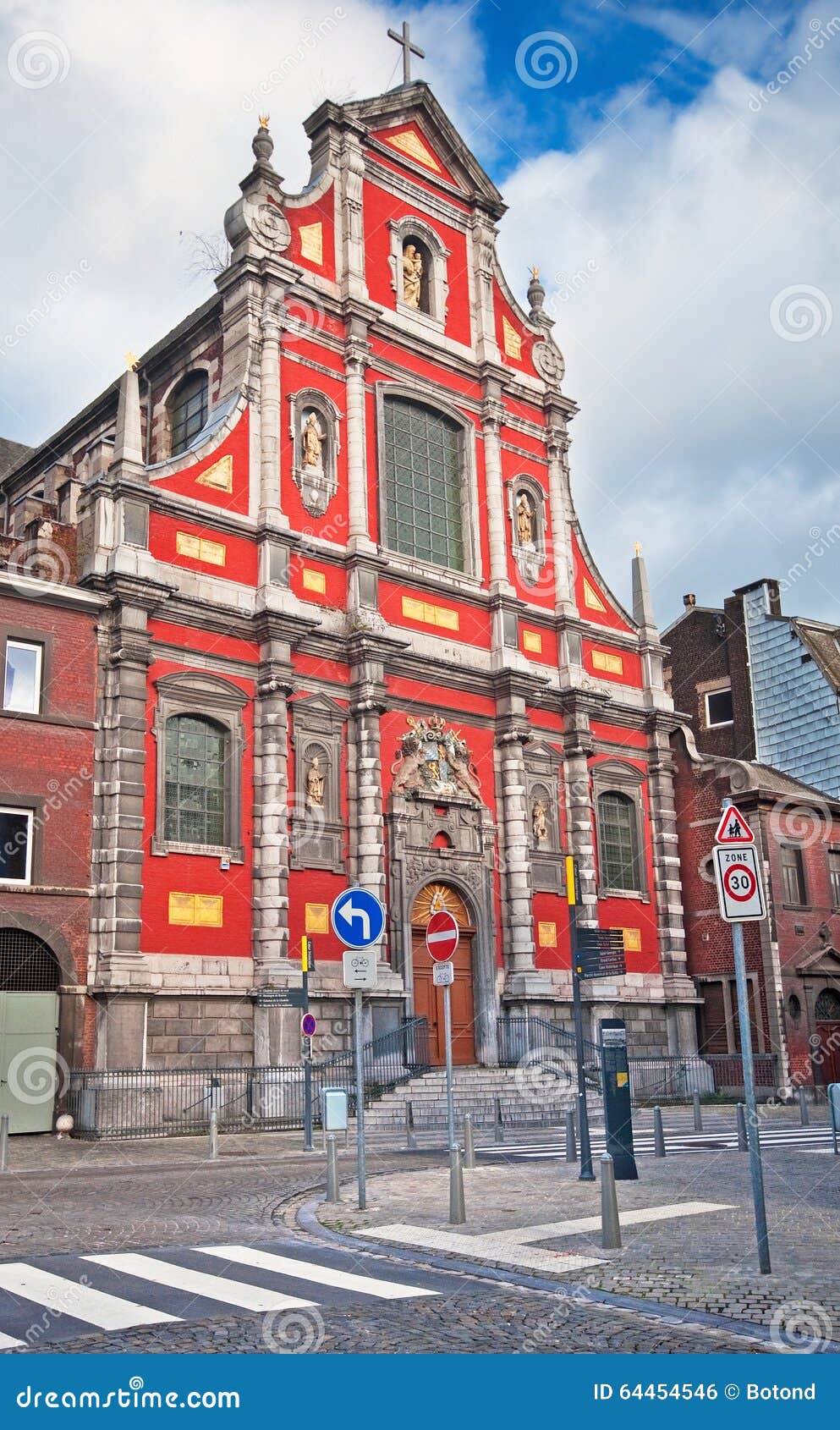 Liege stock photo. Image of scenic, cityscape, belgian - 64454546