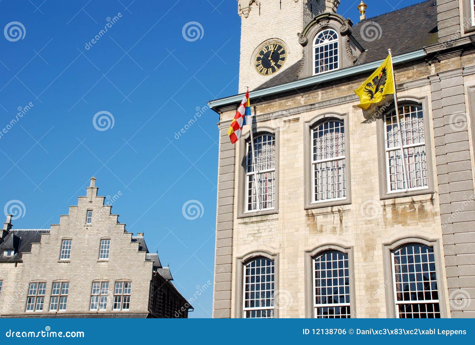 Lier stock photo. Image of belgium, windows, facade, europe - 12138706