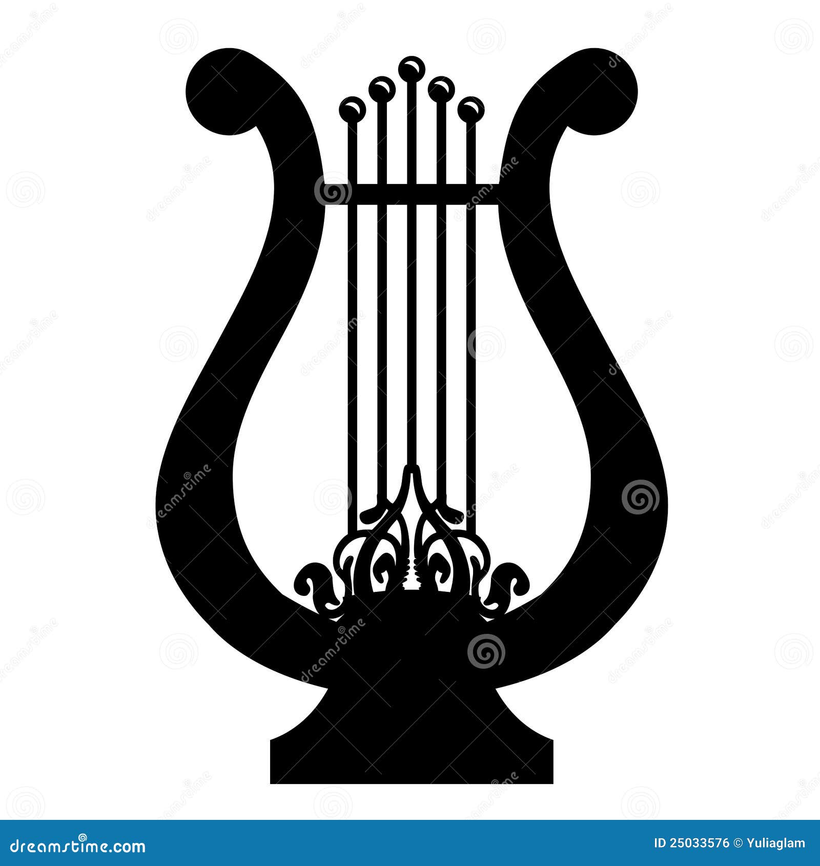 Lier vector illustratie. Illustration of filharmonisch - 25033576