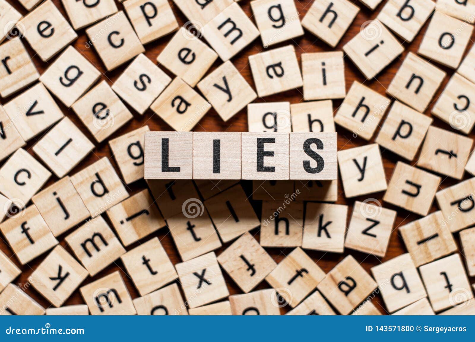 Lies word concept stock photo. Image of cheat, deception - 143571800