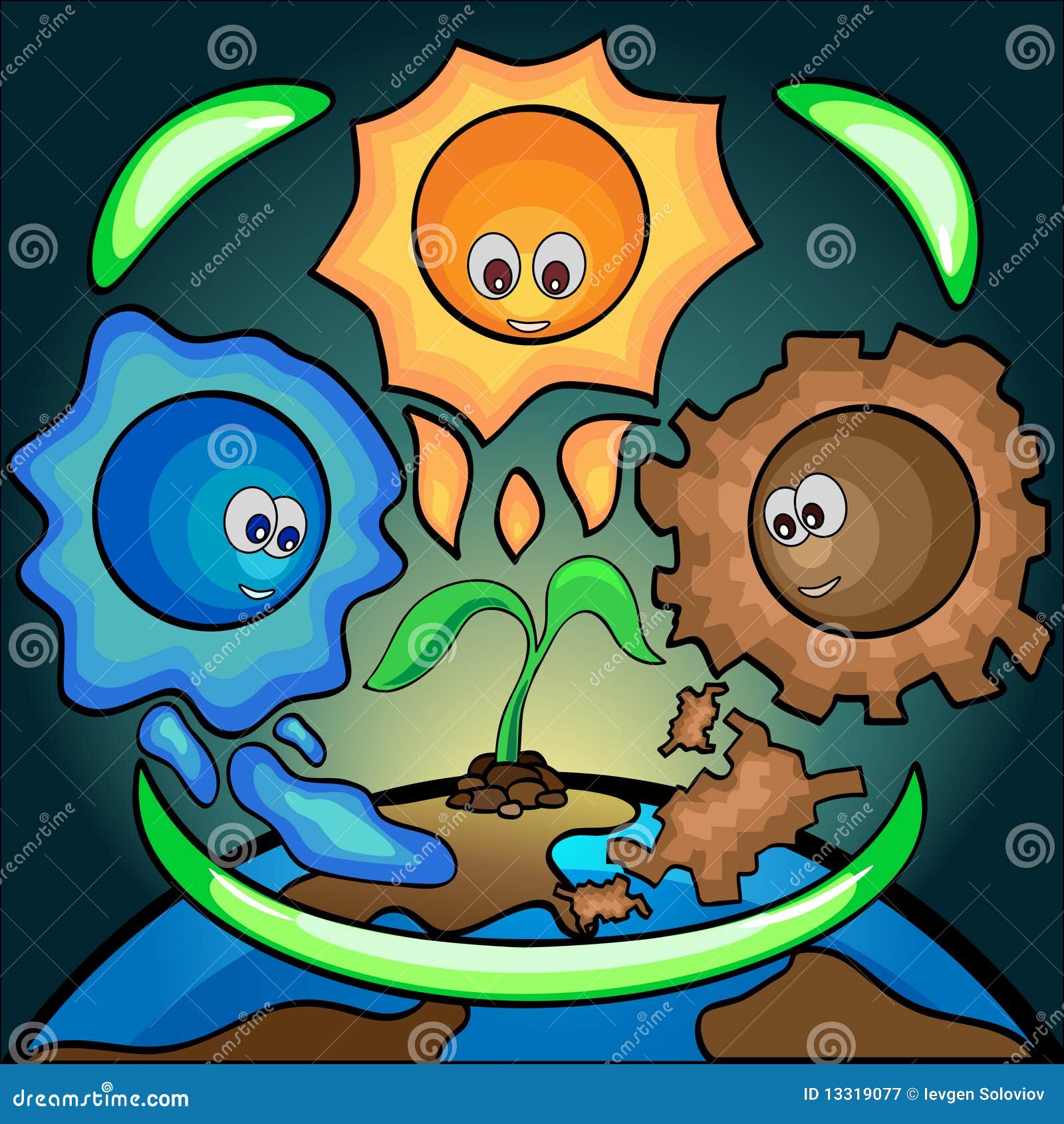 Life stock vector. Illustration of pattern, computer - 13319077