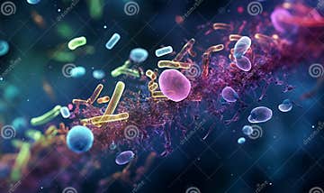 Life Bacteria Cells Microorganisms Microscopic Quantum World, Ai ...