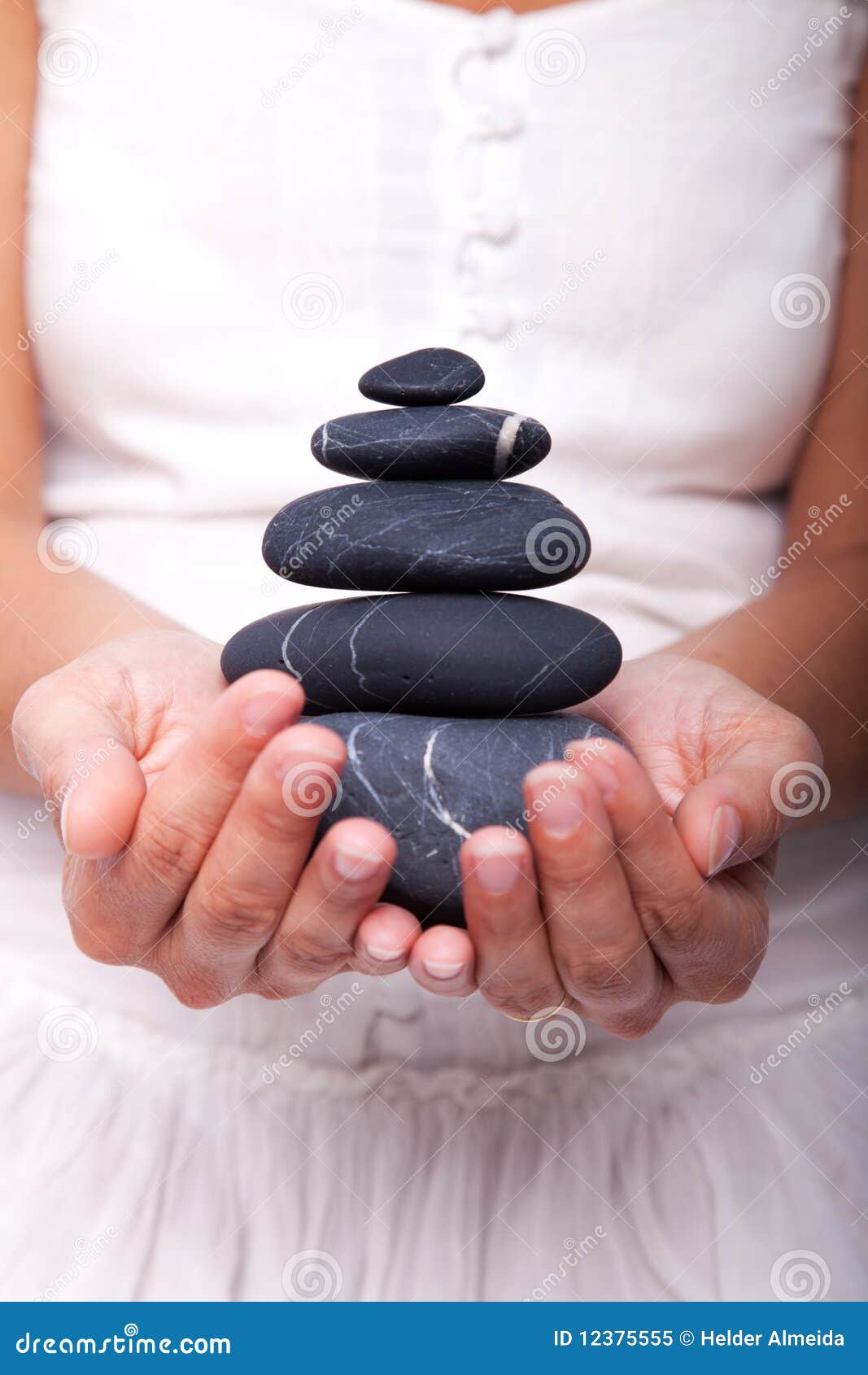 Life balance stock image. Image of meditate, human, pebble - 12375555