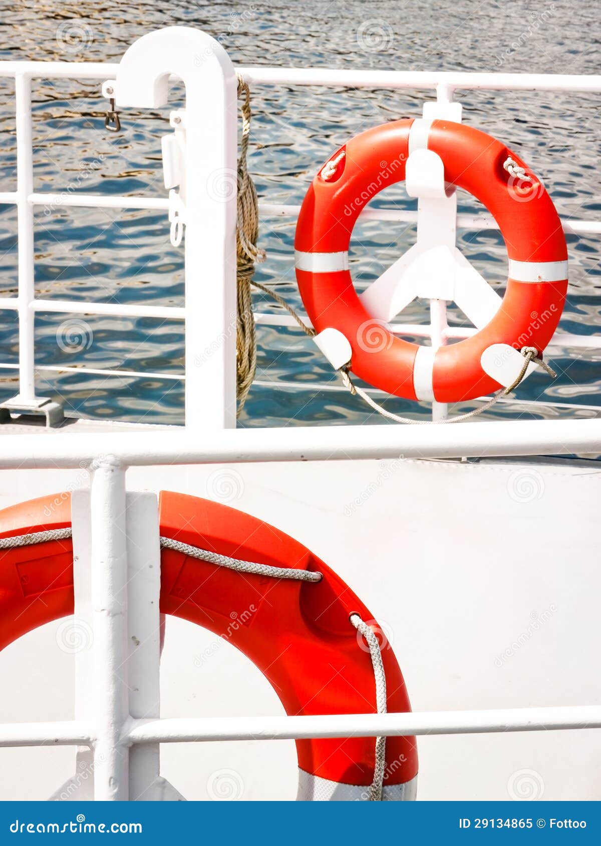 Life belt stock image. Image of rescue, belt, fence, outdoors - 29134865