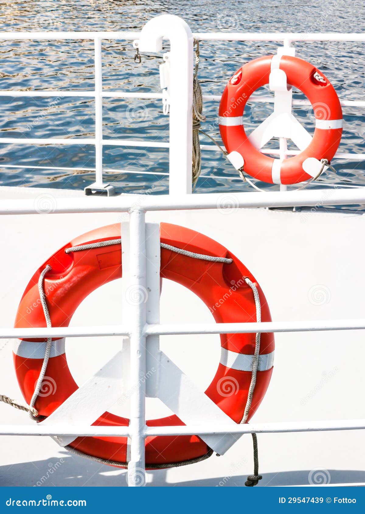 Life belt stock image. Image of vessel, sunlight, railing - 29547439