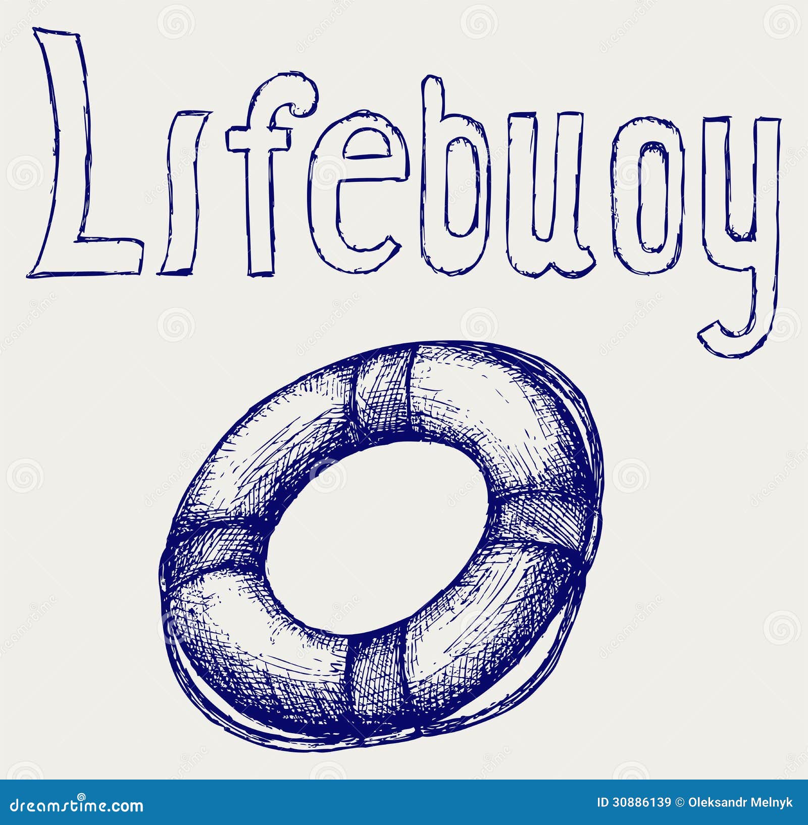 Life Belt stock vector. Illustration of maritime, design - 30886139