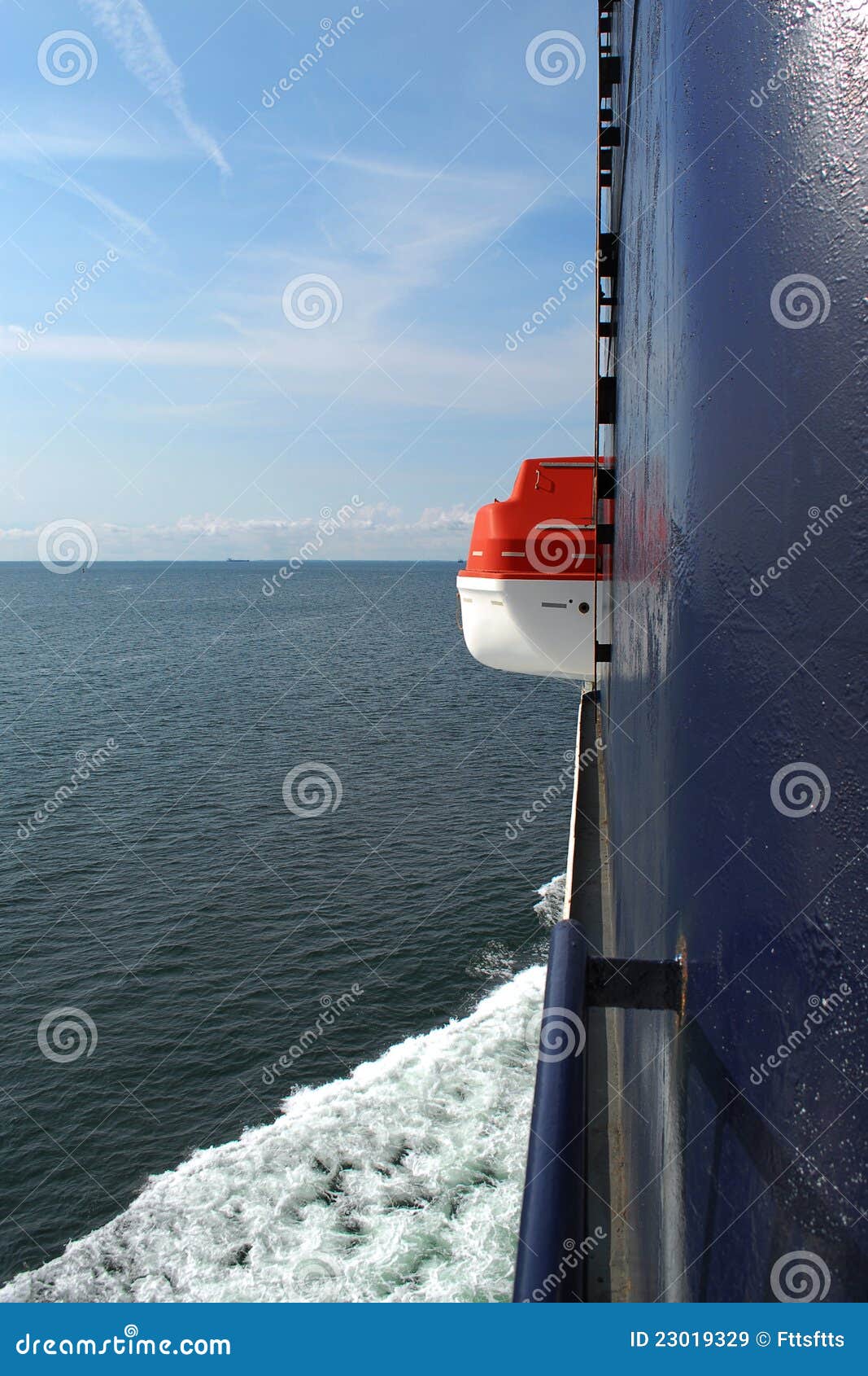Life-boat stock image. Image of blue, ship, life, boat - 23019329