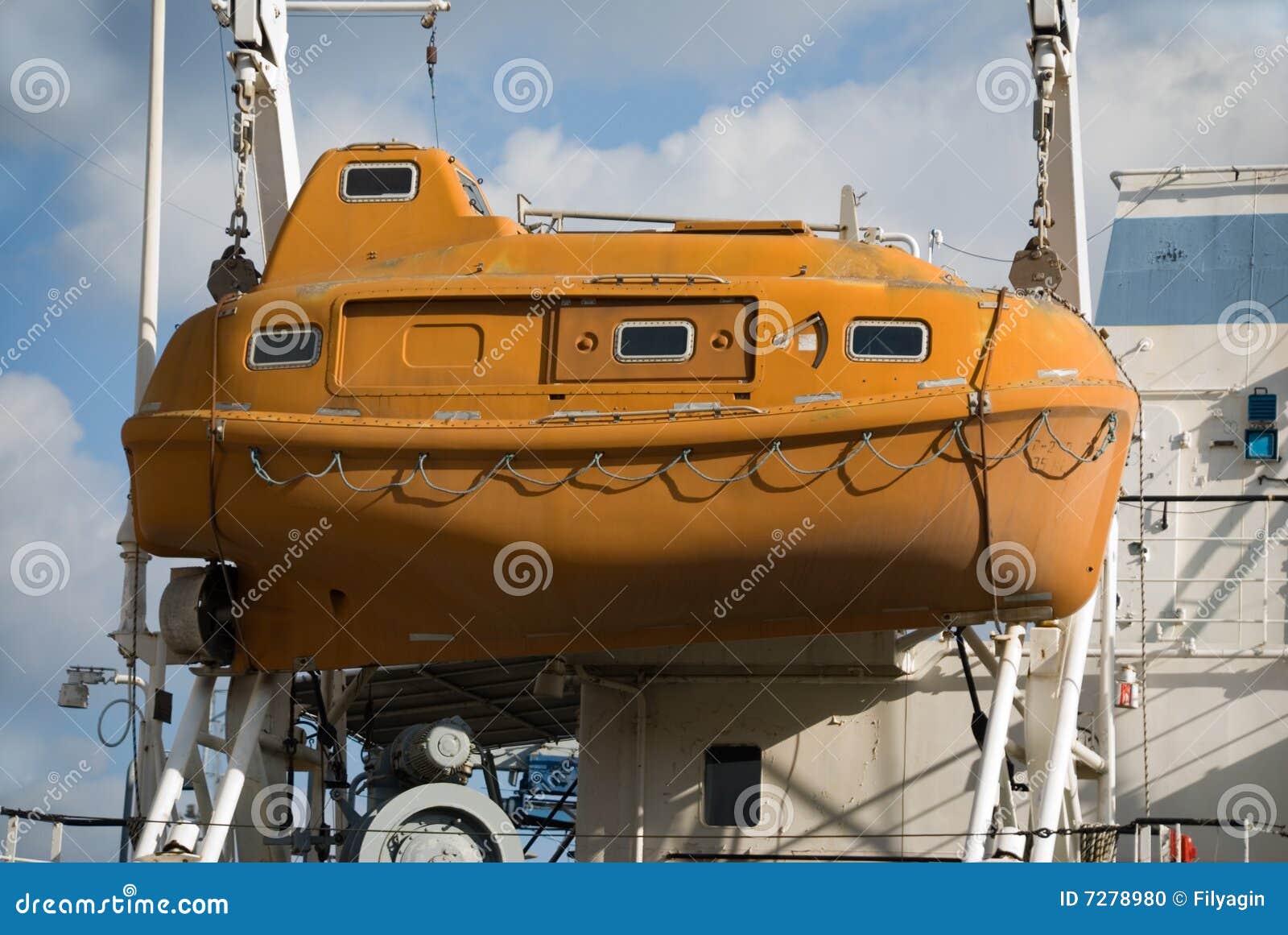 Life boat stock photo. Image of accident, vessel, rescue - 7278980