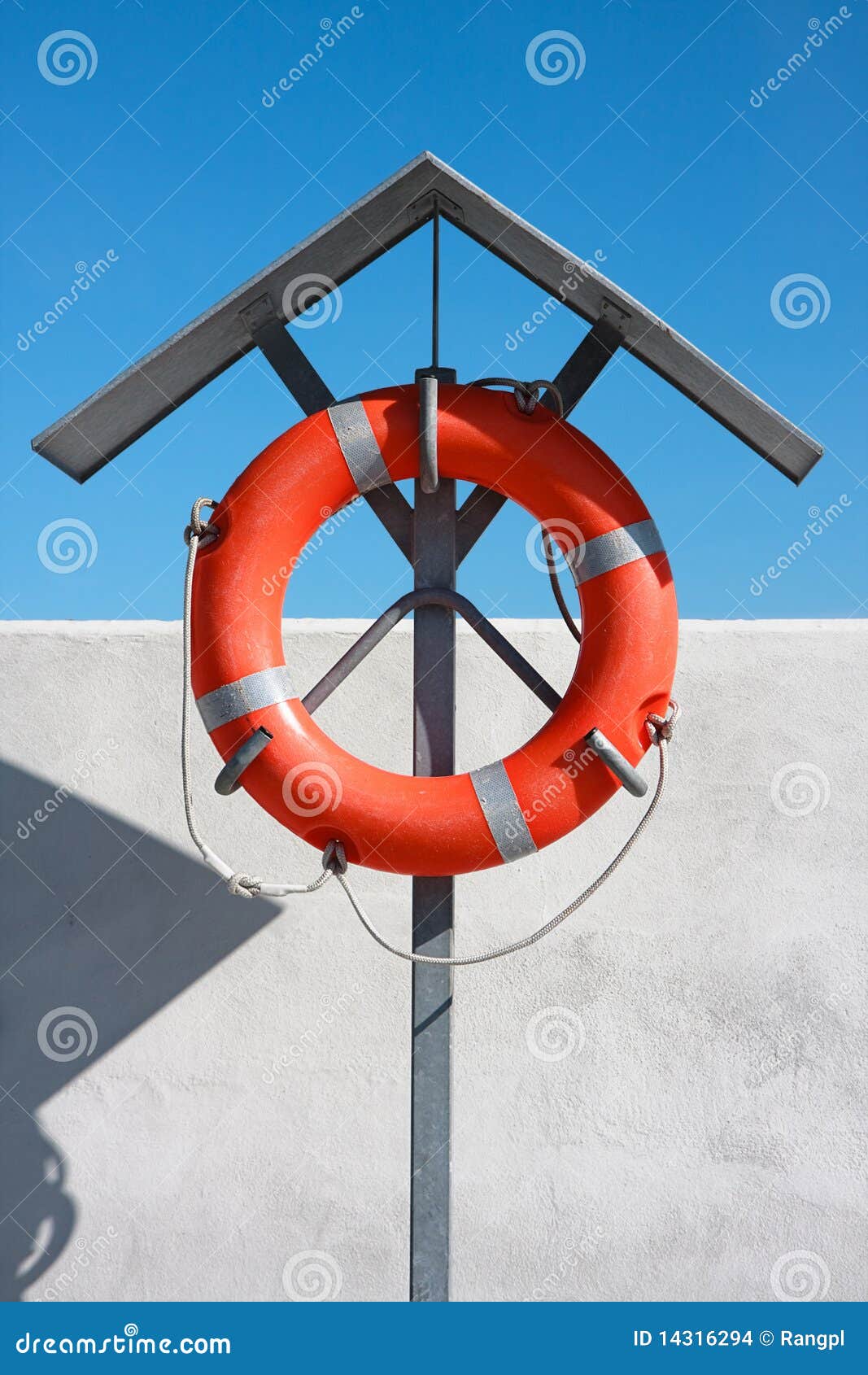 Life buoy stock photo. Image of saver, rescue, lifeguard - 14316294