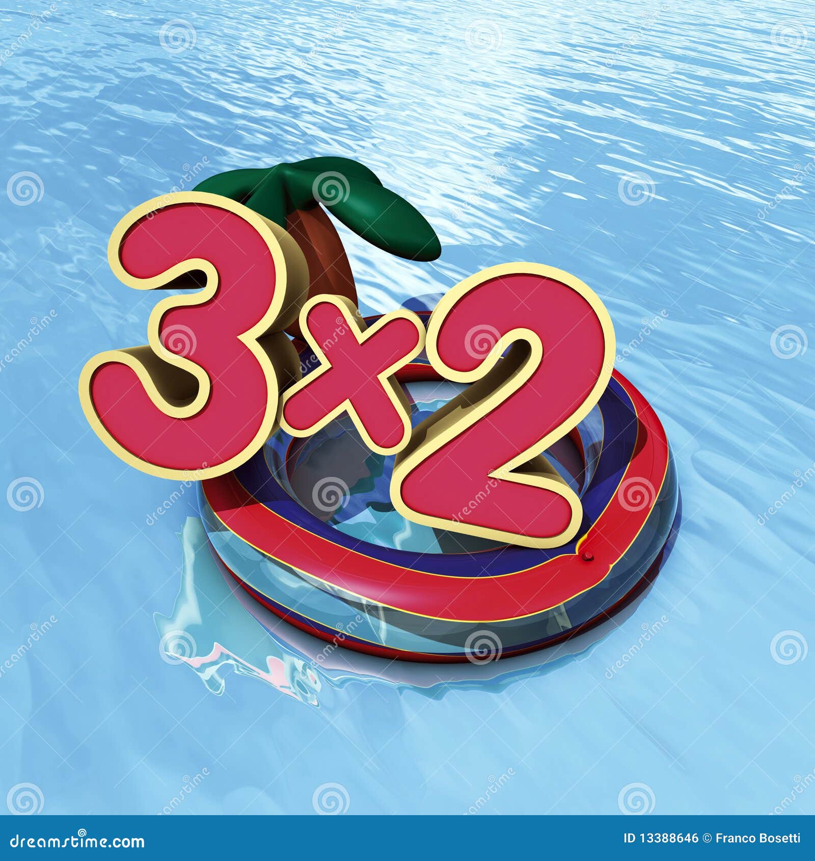 Life buoy three for two stock illustration. Illustration of shop - 13388646