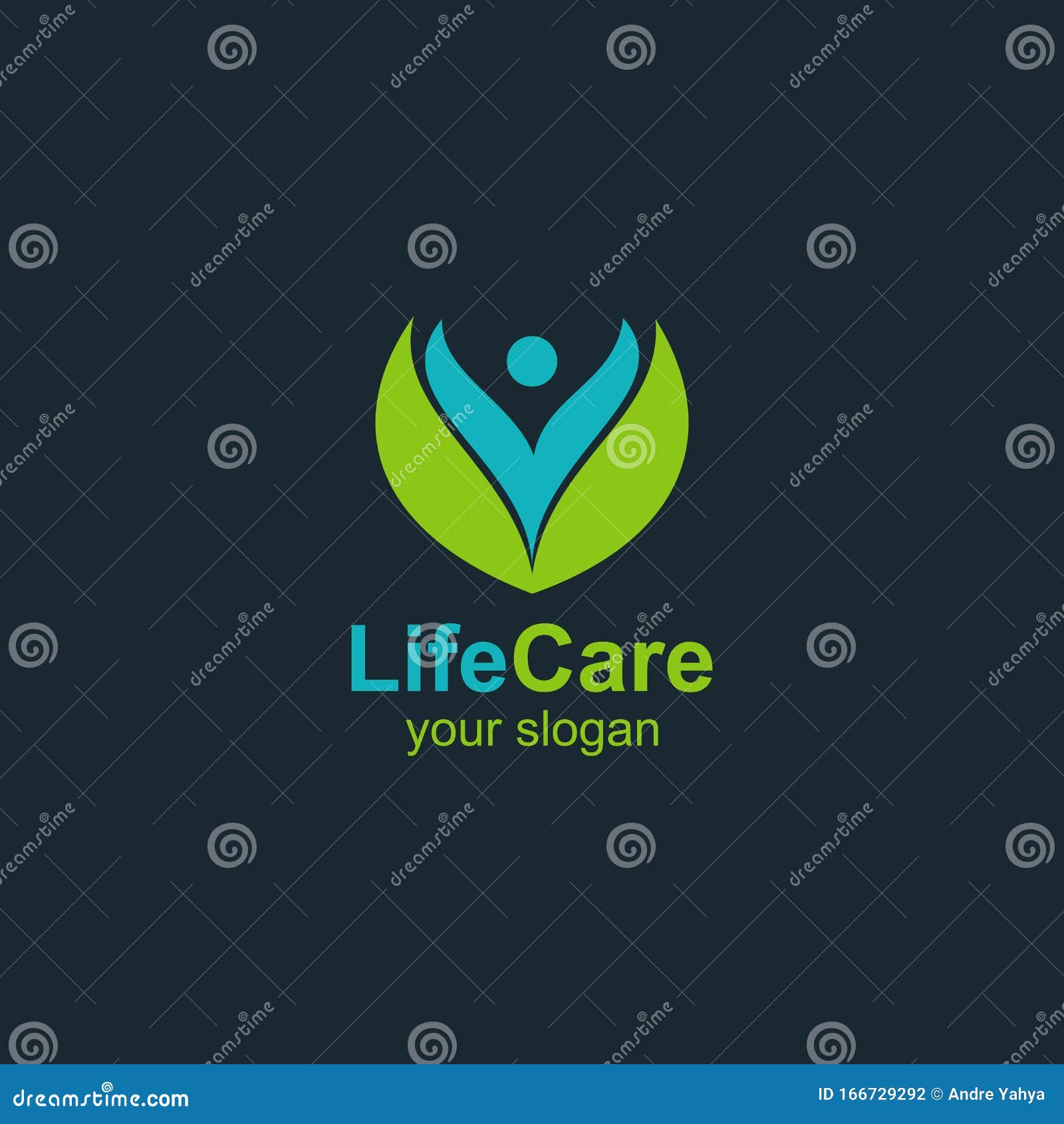 Life care logo template stock photo. Image of white - 166729292