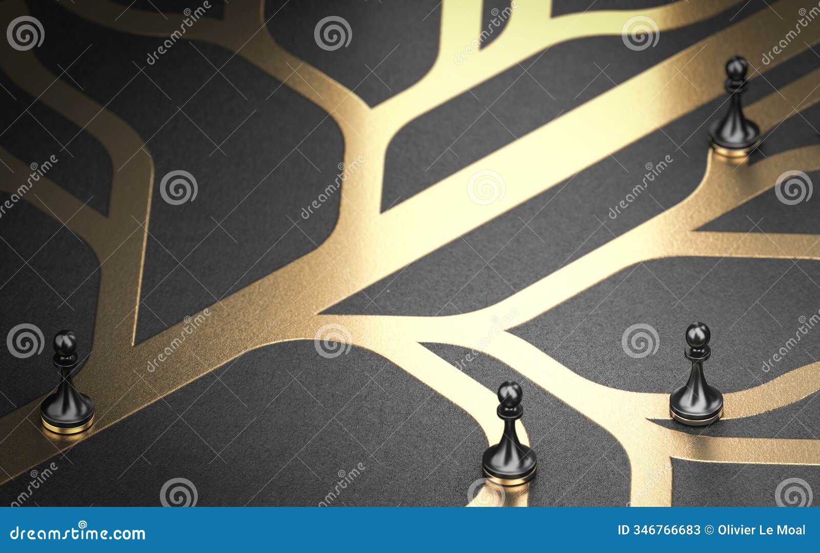 Life Changes And Paths. Different Pathways For Changing Fate Stock Illustration | CartoonDealer ...