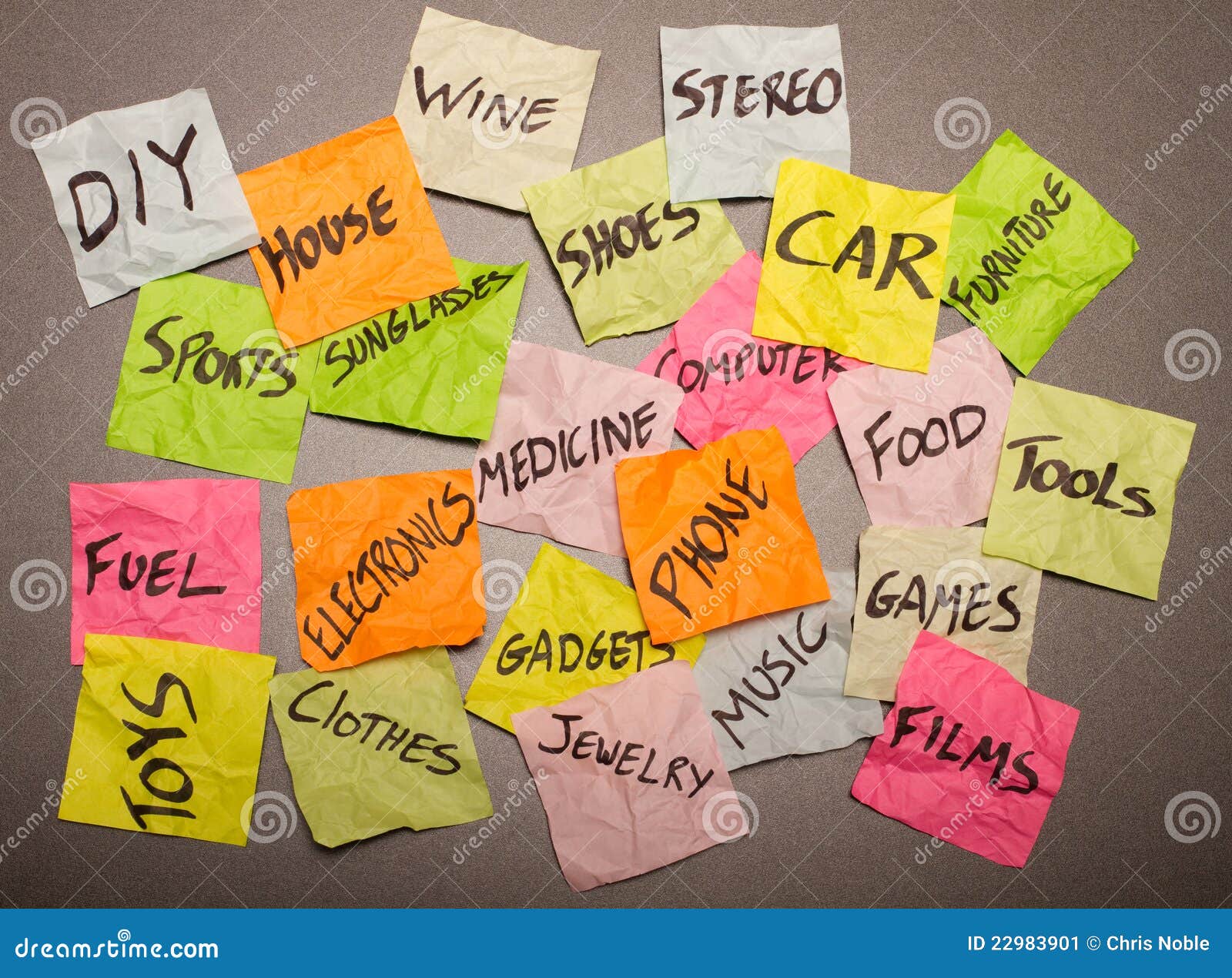 Life Choices - Making Decisions Stock Image - Image of note, plan: 22983901