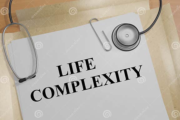 Life Complexity - Medical Concept Stock Photo - Image of organic ...