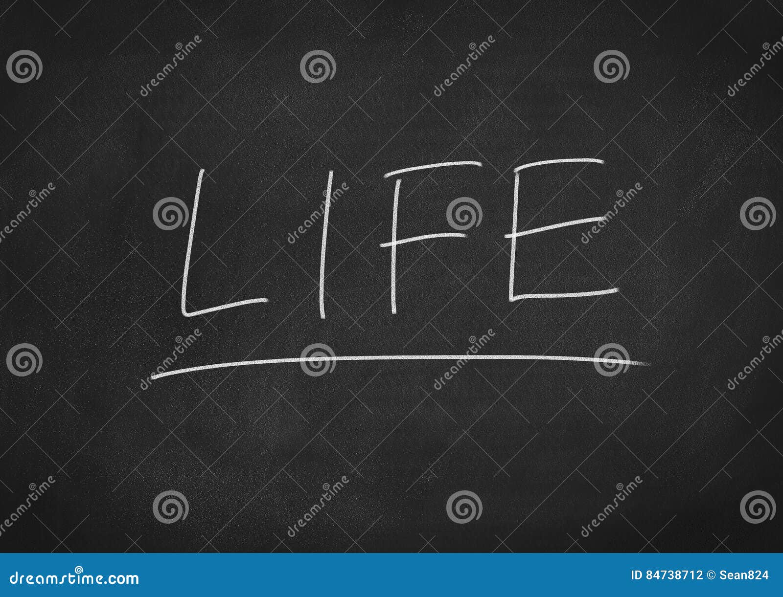 Life stock photo. Image of abstract, blackboard, text - 84738712