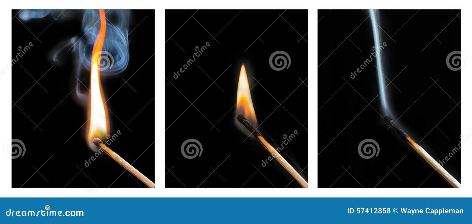 Life Cycle of a Match stock photo. Image of cycle, fire - 57412858
