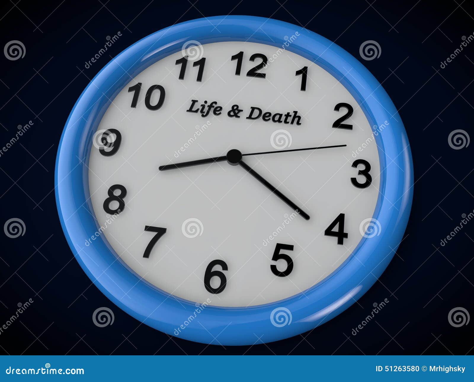 Life and death stock illustration. Illustration of time - 51263580