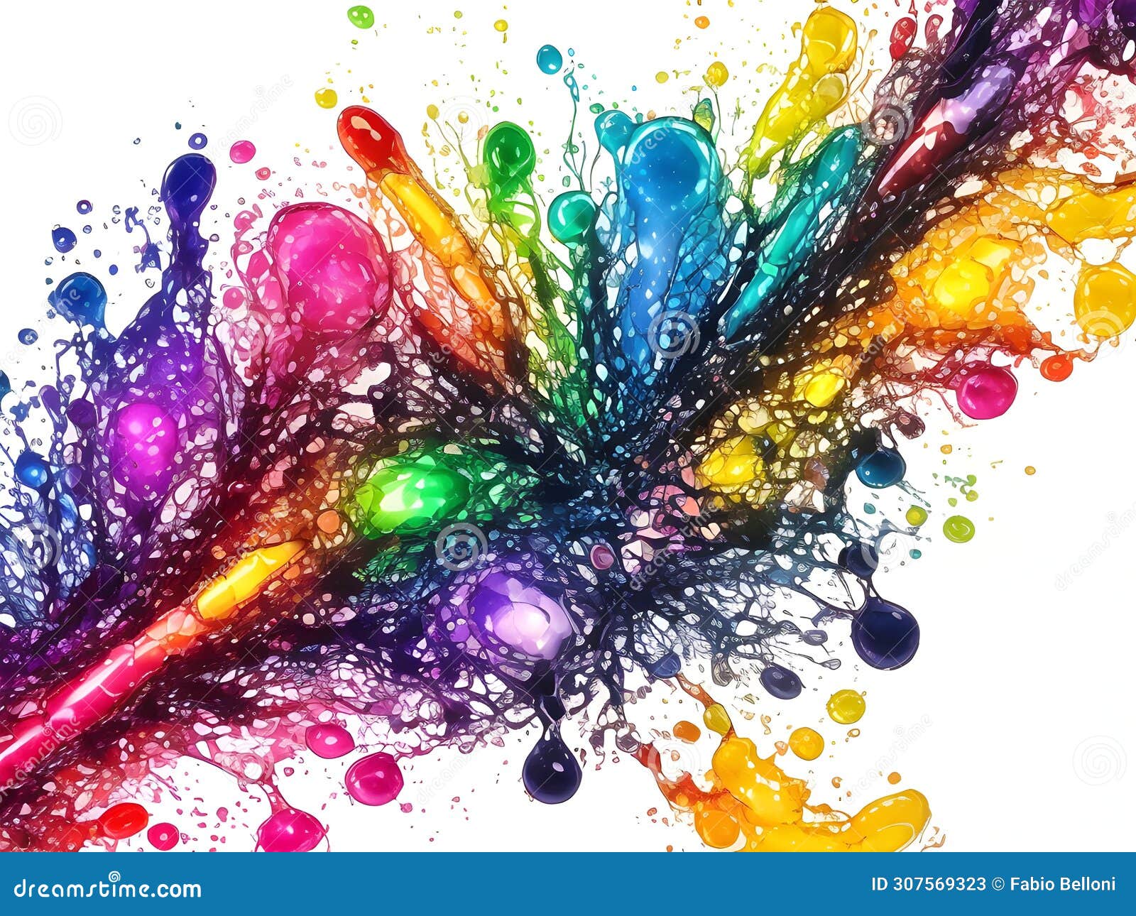 Life Explosion Over the Darkness of Life Stock Illustration - Illustration of motion, background ...