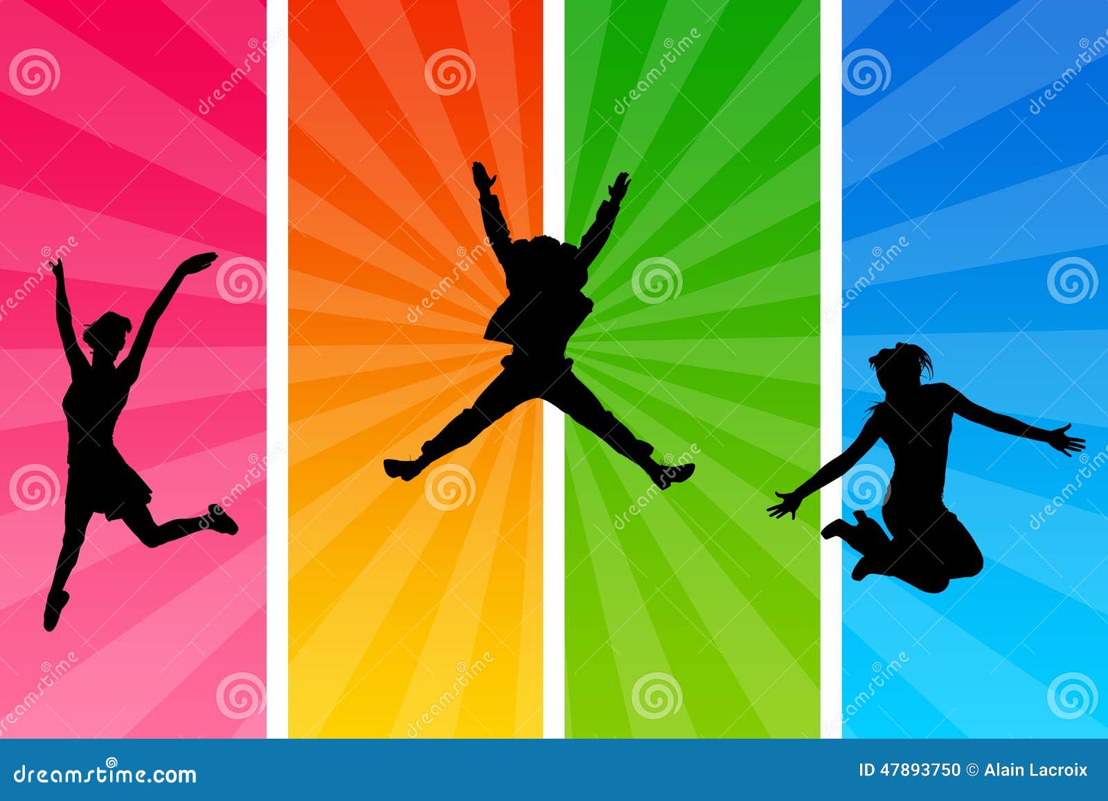 Life fun stock illustration. Illustration of sports, jump - 47893750