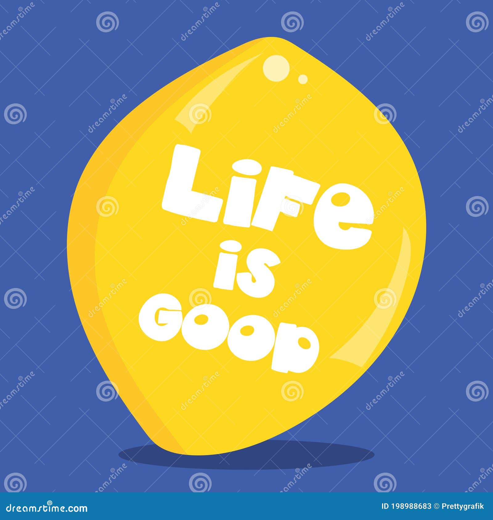 Life is good 03 stock vector. Illustration of vector - 198988683