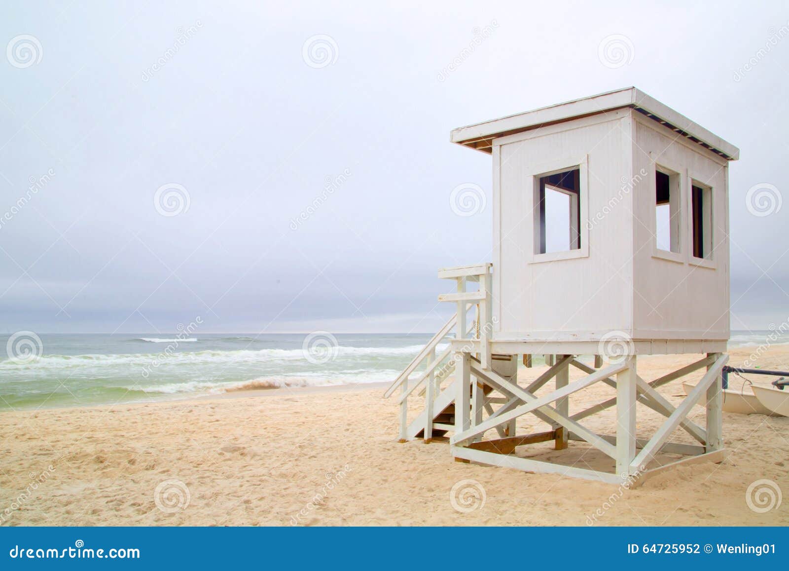Guard Station State Penitentiary Barbed Wire Grey Sky Fence Stock ...