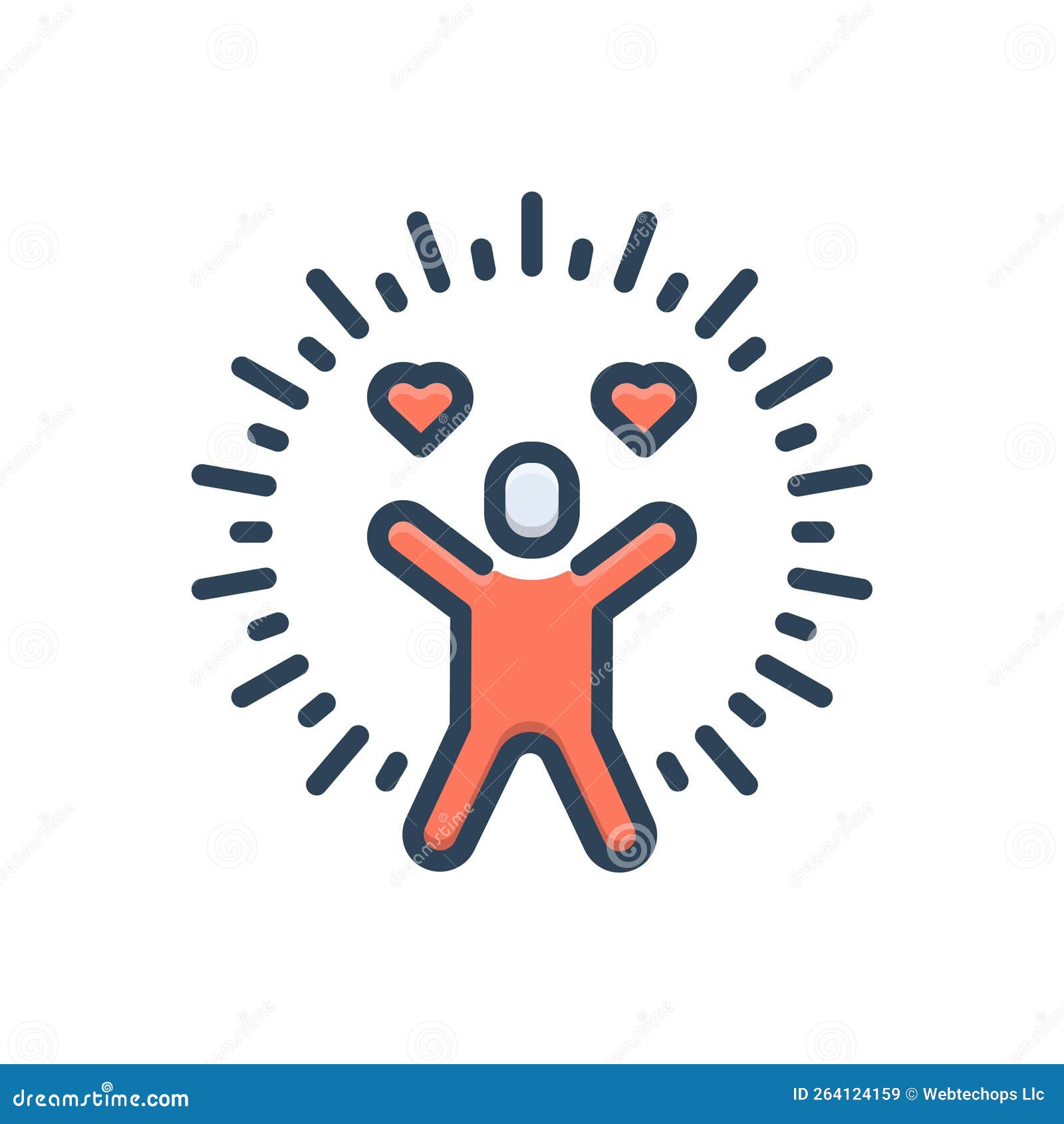 Color Illustration Icon for Life, Activity and Growth Stock Vector ...