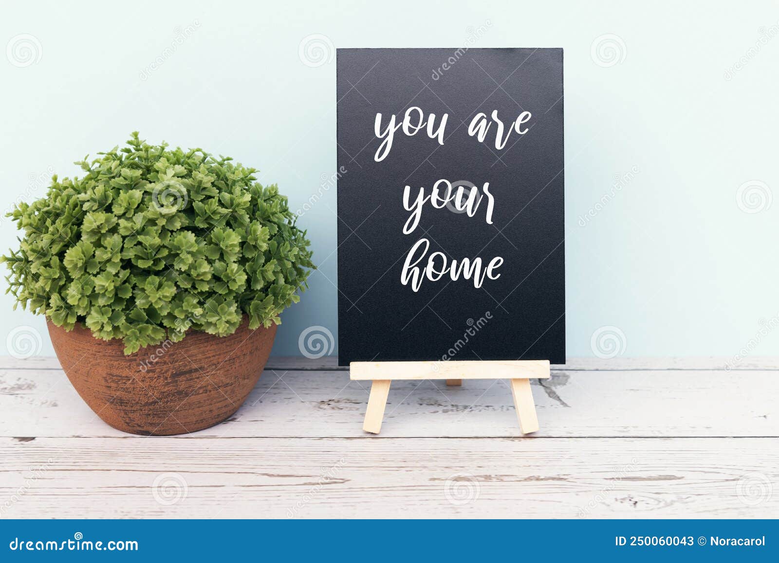 You are Your Home on Chalkboard Stock Image - Image of mindfulness ...