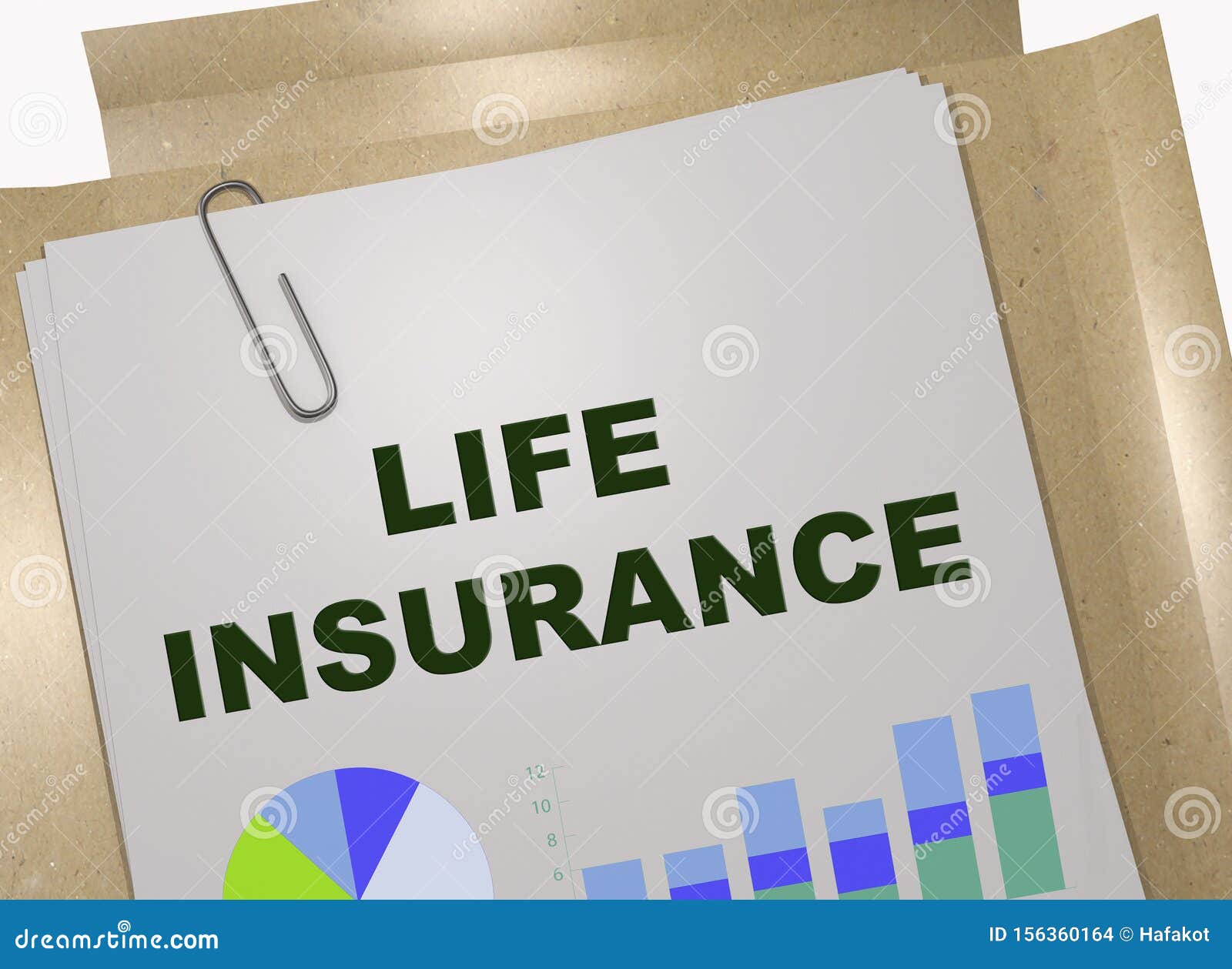 LIFE INSURANCE concept stock illustration. Illustration of people ...