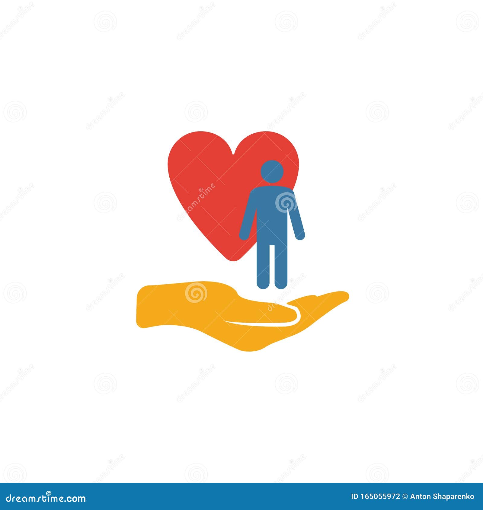 Life Insurance Icon. Colored Simple Elements from Insurance Collection ...