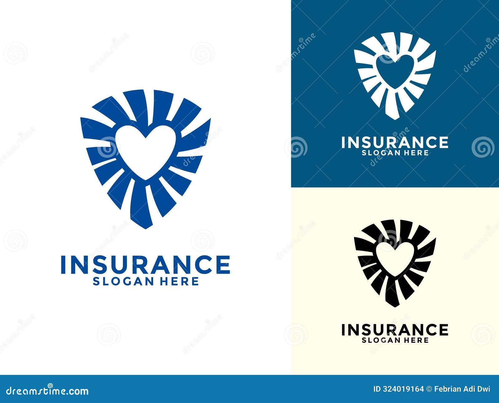 Life Insurance Logo Design Vector, Care and Protection Insurance with ...