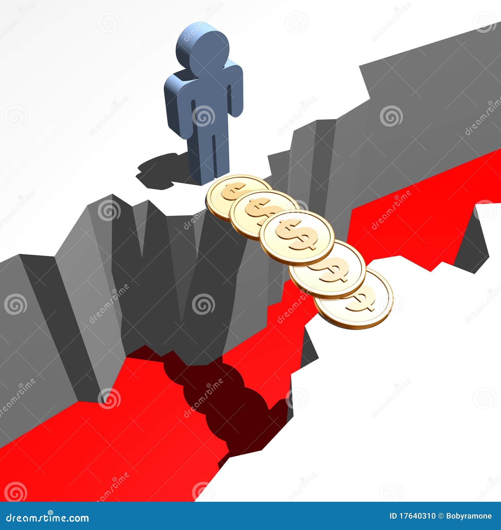 Life insurance metaphor stock illustration. Illustration of employee ...