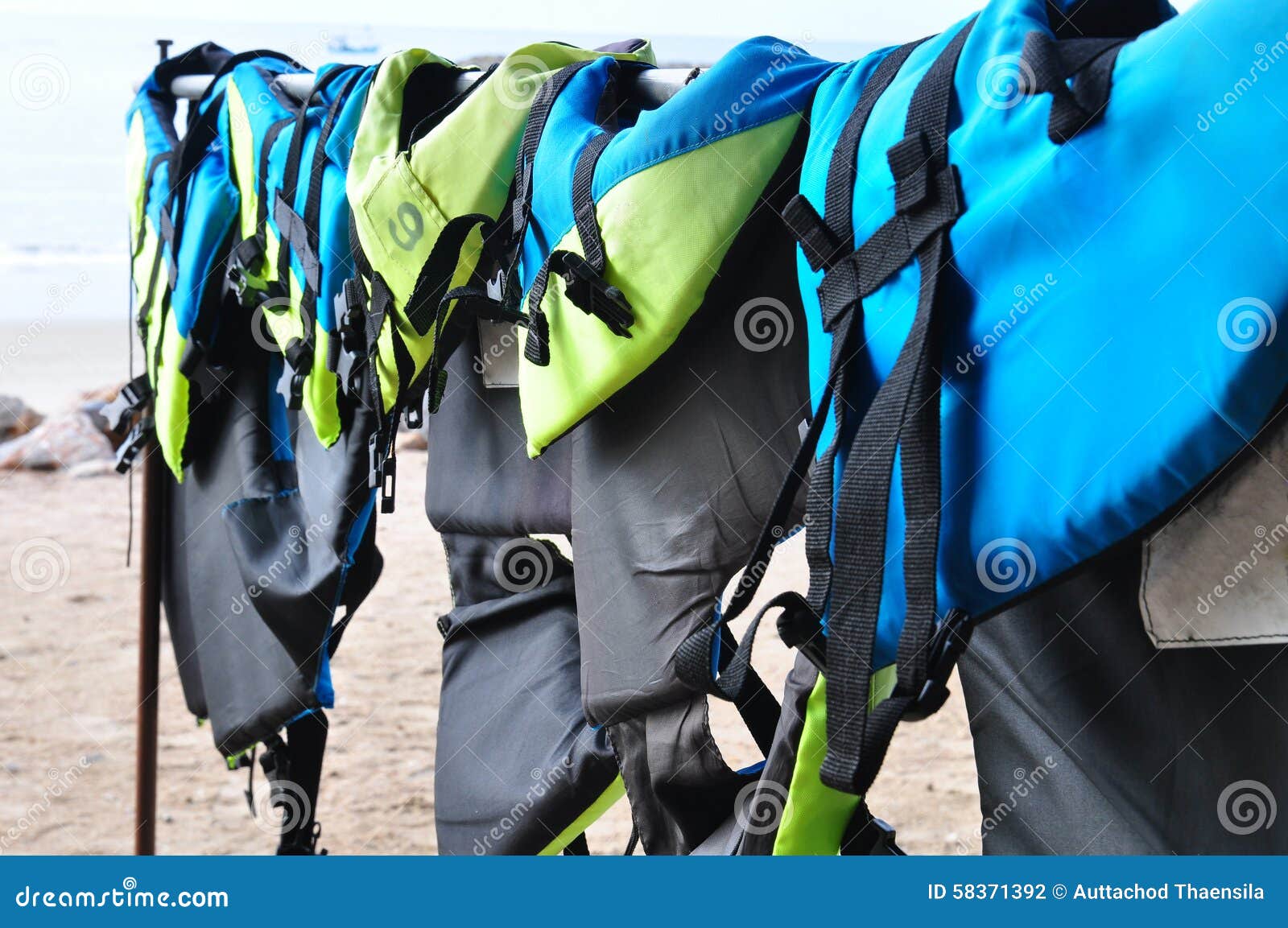 Life jacket stock photo. Image of background, river, protective - 58371392