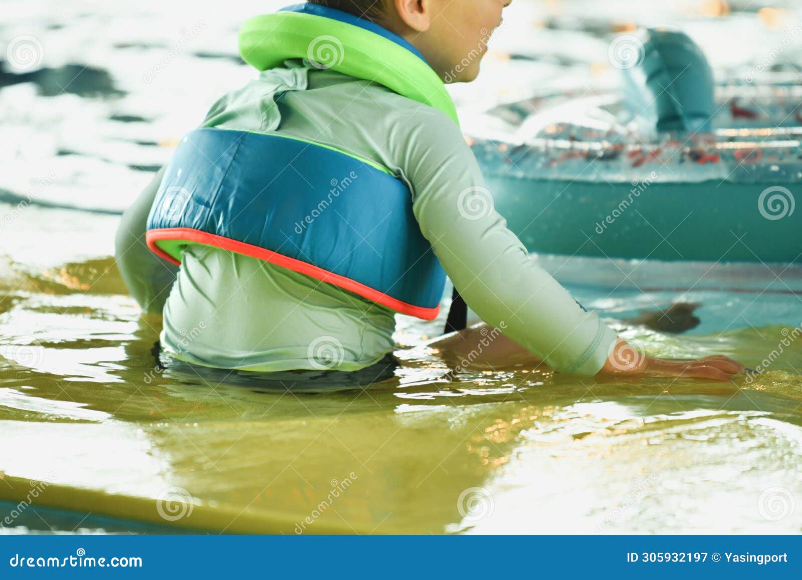 Life Jacket for Kid for Swimming Pool Stock Image - Image of kids ...