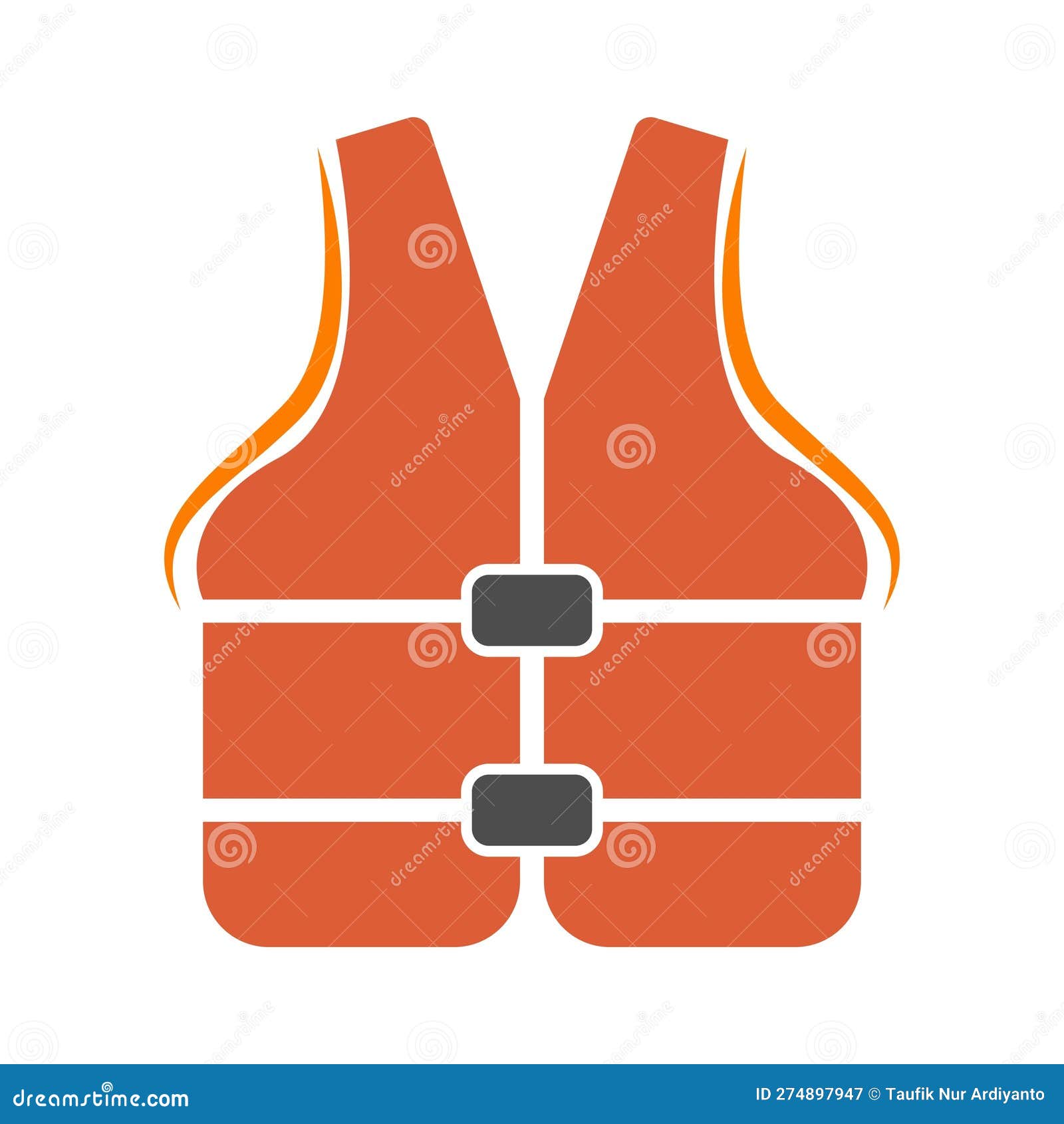 Life Jacket icon design stock vector. Illustration of survival - 274897947