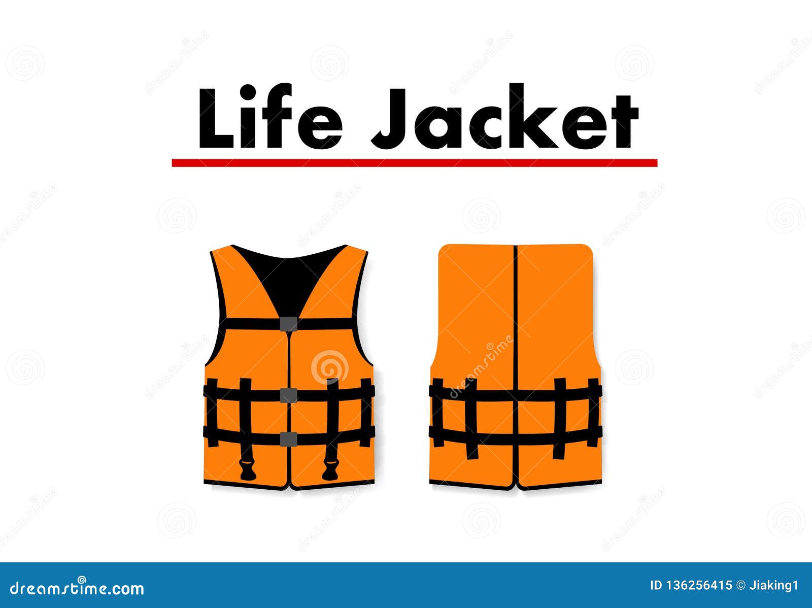 Life Jacket Outline Drawing Cartoon Vector | CartoonDealer.com #360198935