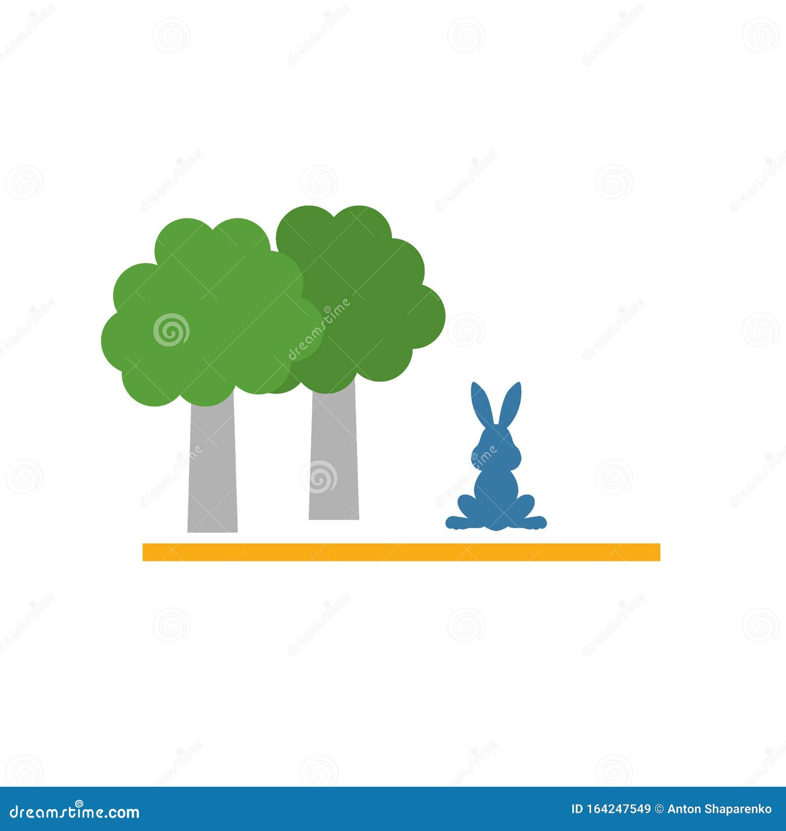 Life on Land Icon. Simple Flat Element from Community Collection Stock ...