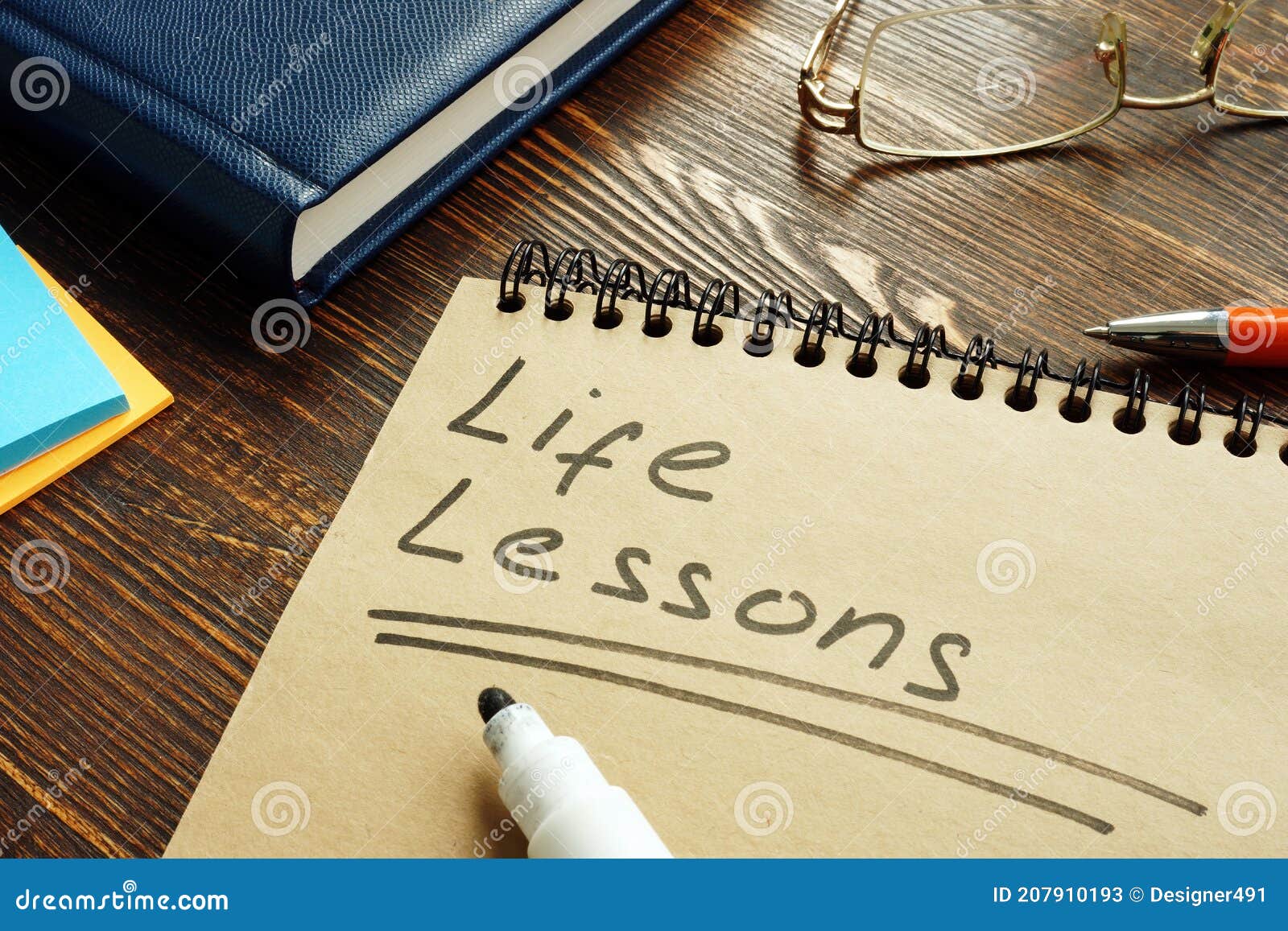Regrets Or Lessons Symbol. Concept Words There Are No Regrets In Life ...