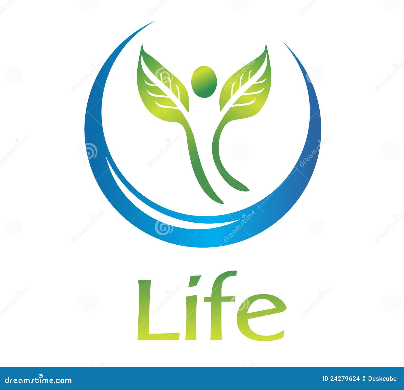 Life logo stock vector. Illustration of drop, element - 24279624