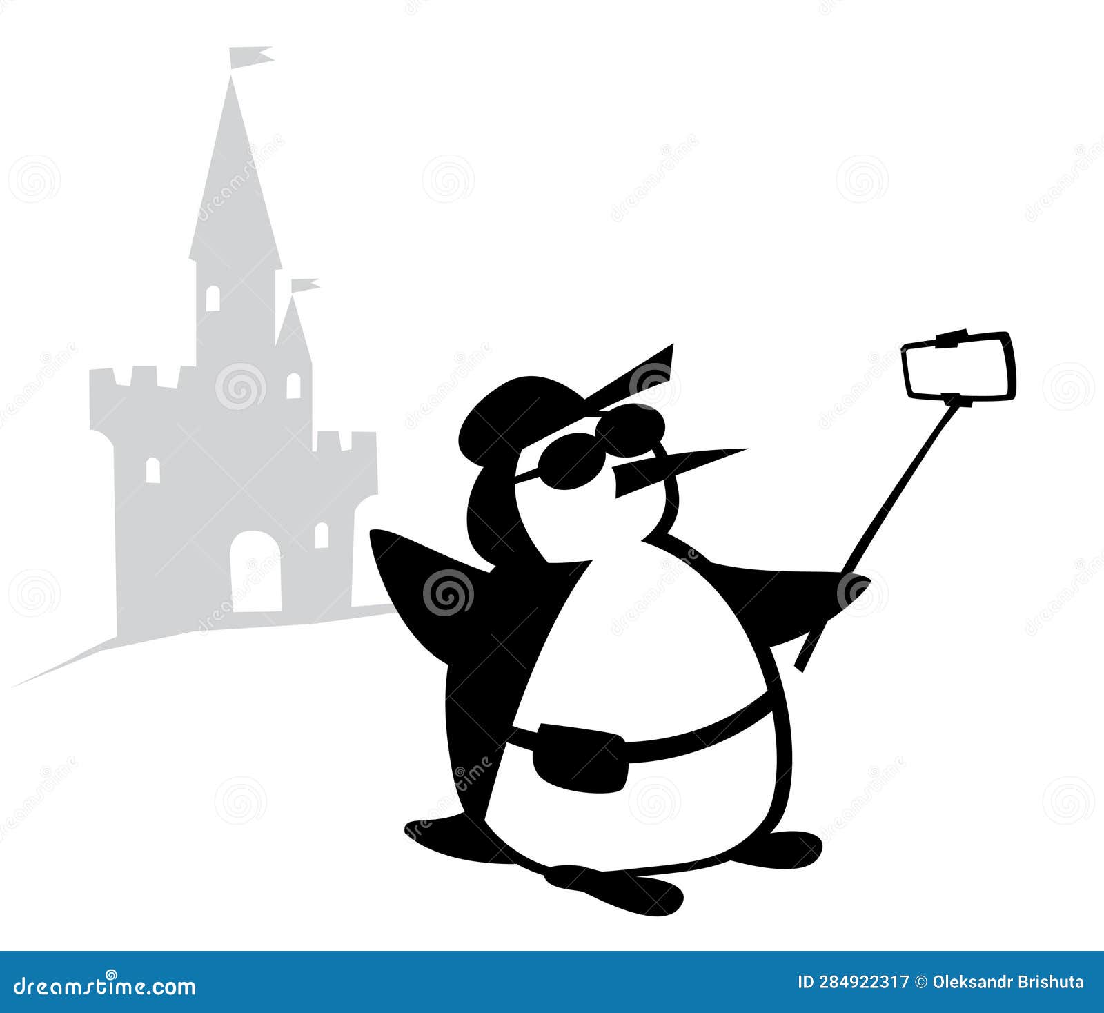 The Life of Penguins. the Penguin is Live Streaming from a Medieval ...