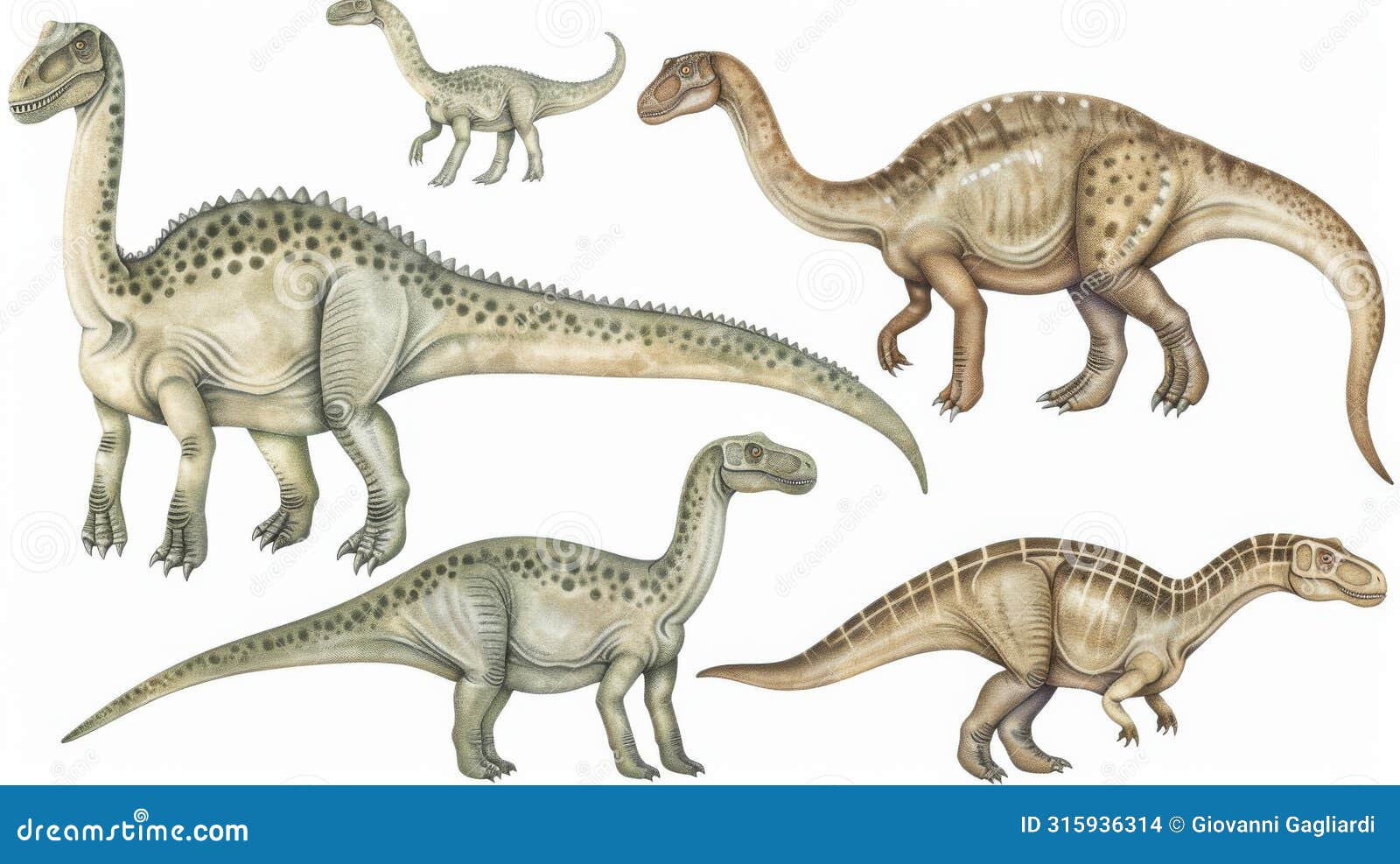 Life on Planet Earth in the Dinosaurs Age Stock Photo - Image of ...