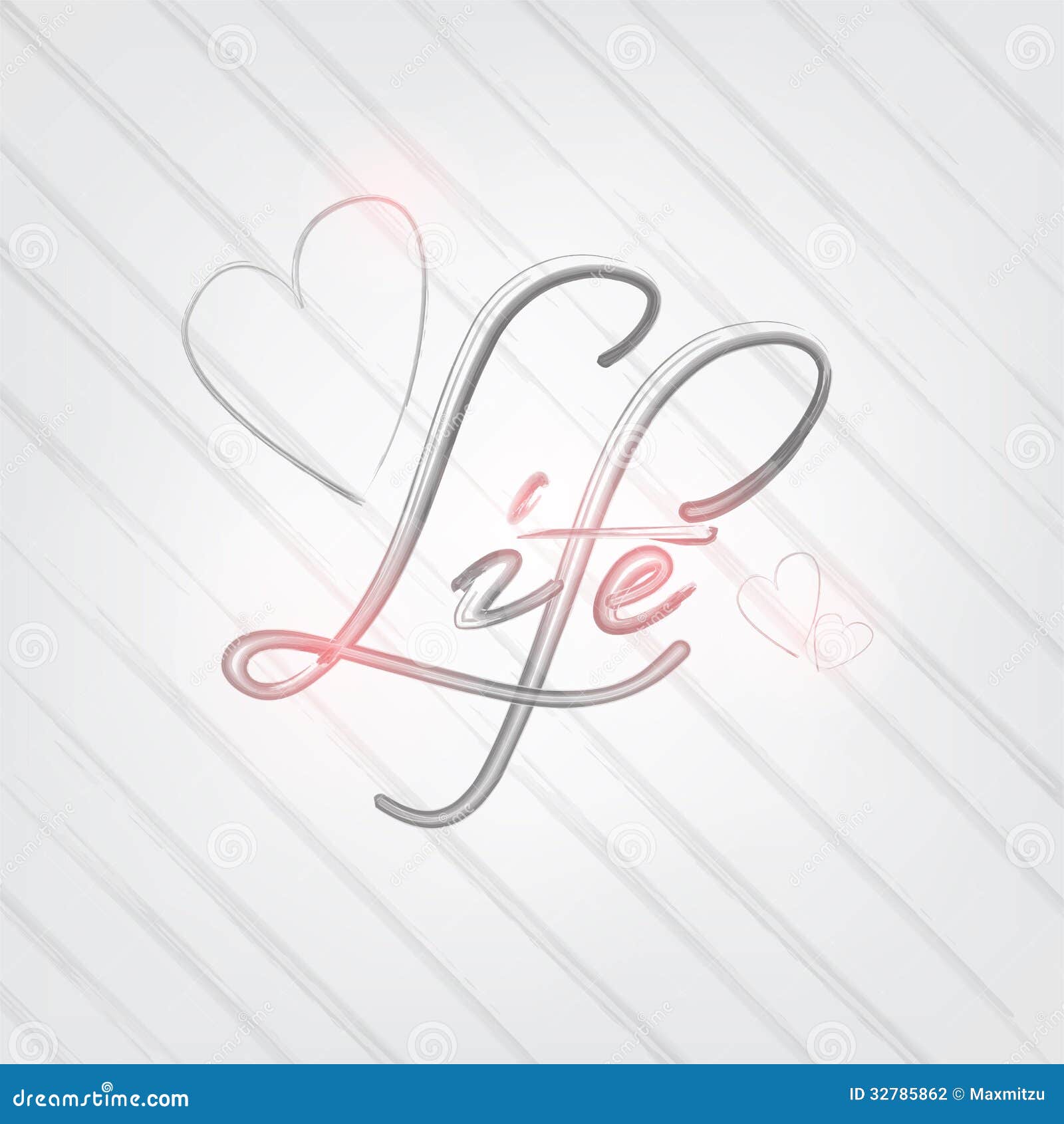 Life poster stock vector. Illustration of concept, motivation - 32785862