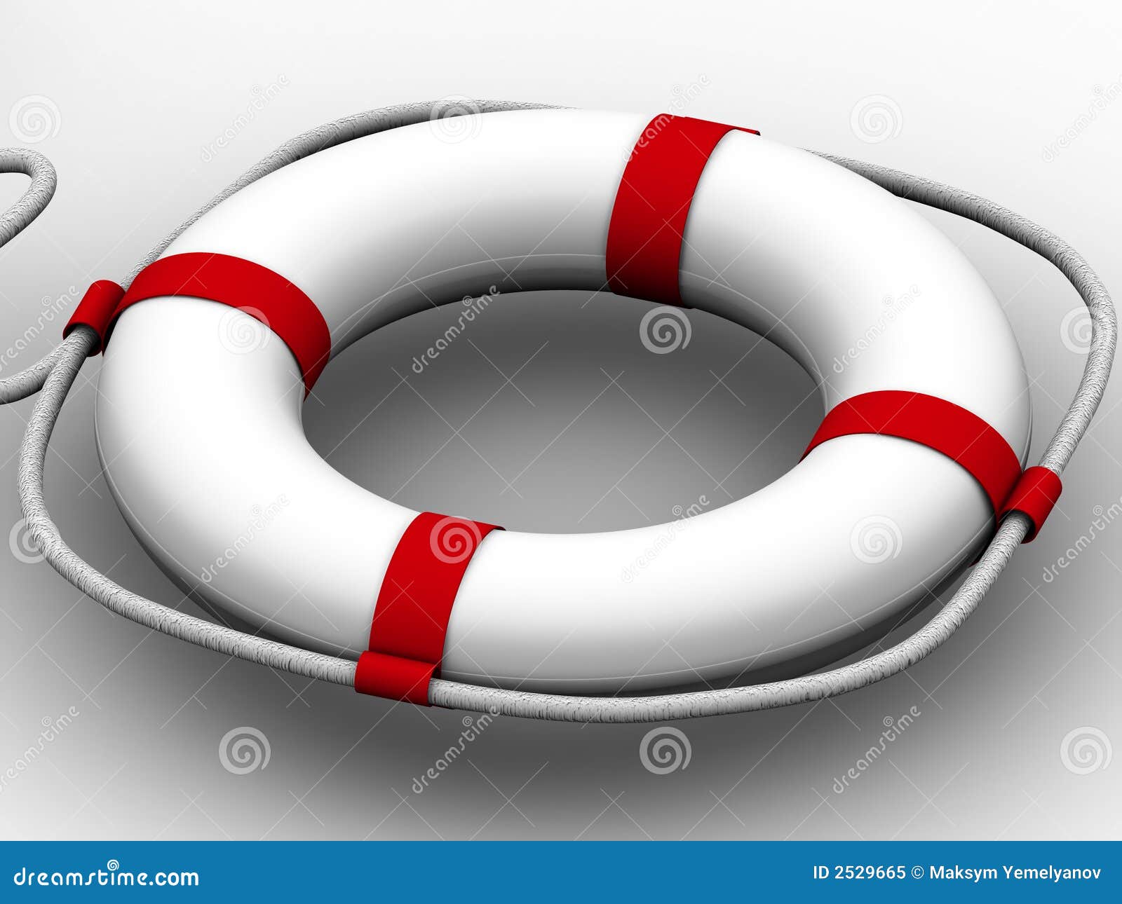 Life Preserver for First Help Stock Illustration - Illustration of ...
