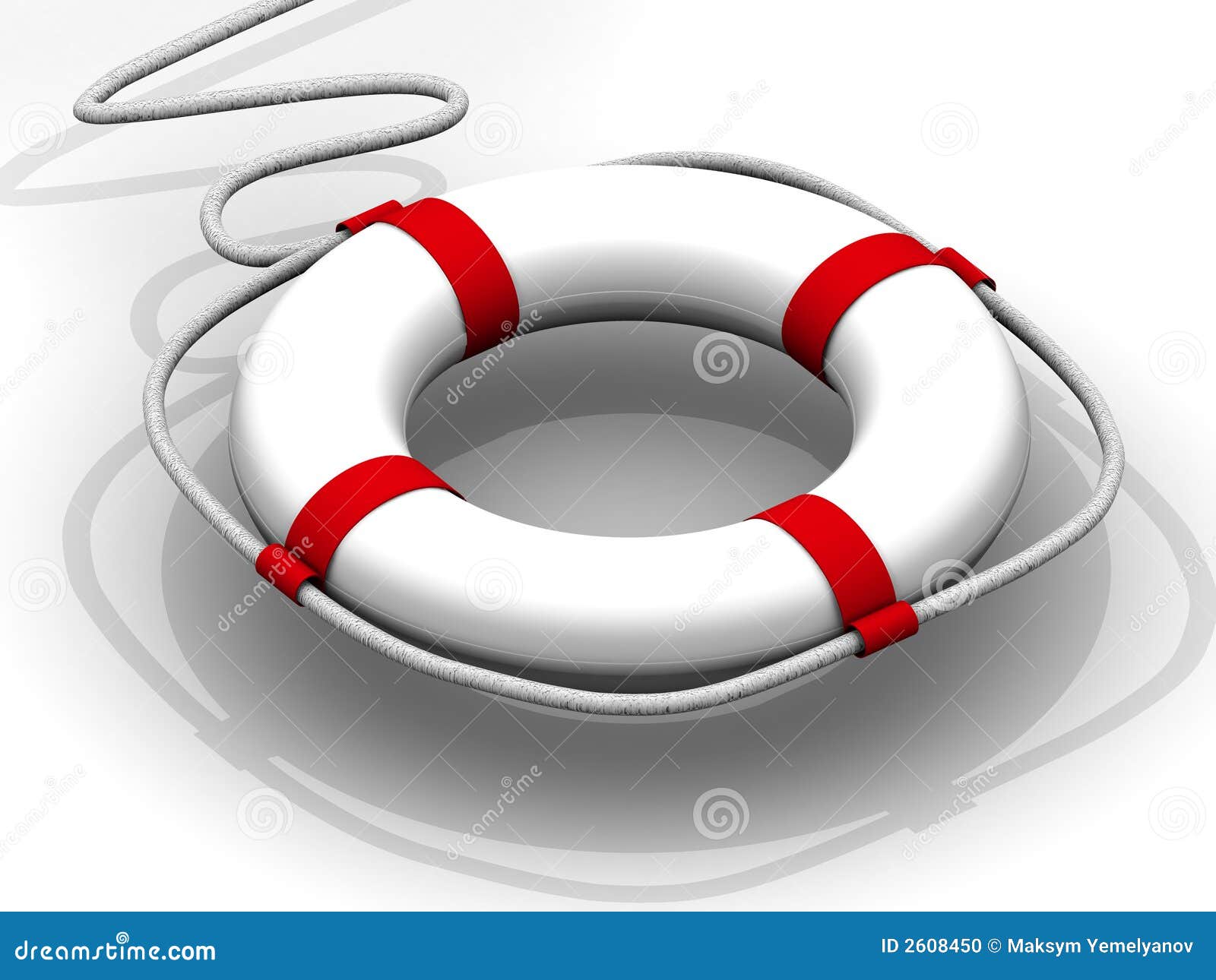 A Life Preserver In The Concept Of Tourism Cartoon Vector ...