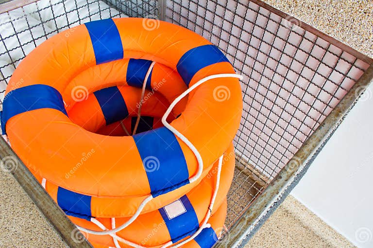 Life preserver floating stock photo. Image of lifesaver - 26503884