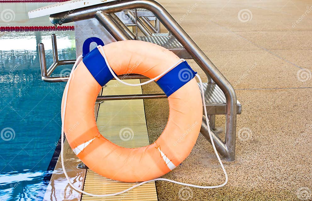 Life preserver floating stock photo. Image of circle - 34561934