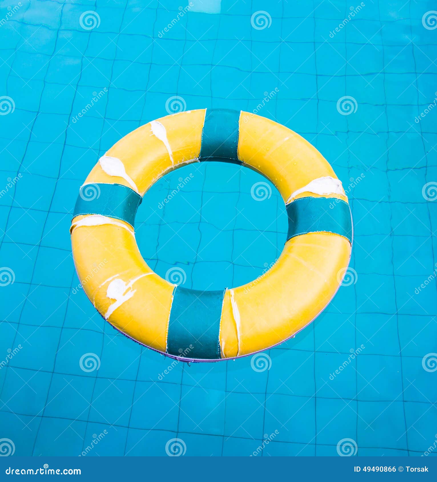 Life preserver floating stock photo. Image of equipment - 49490866